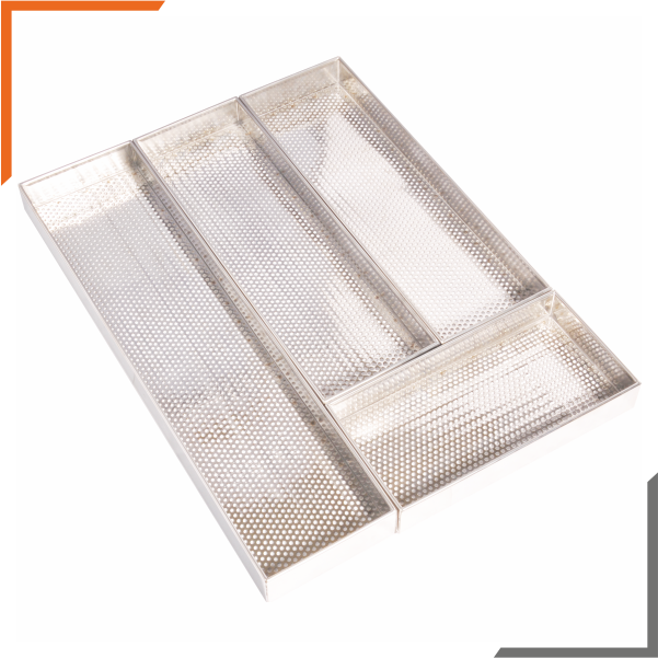 Perforated Box Cutlery – Zinc Plus