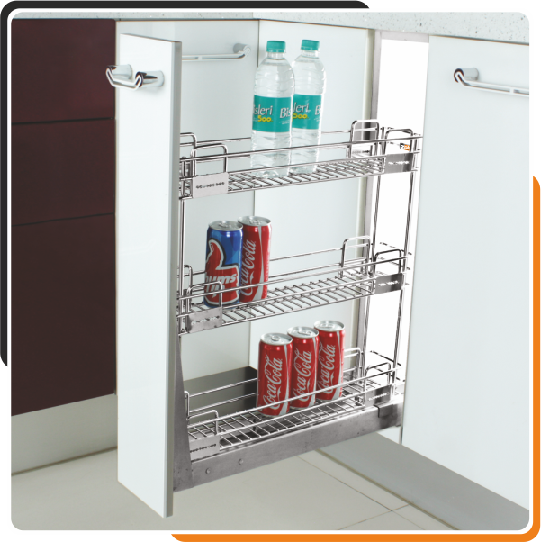 Spice Pull Pull Out Spice Rack Organizer, Upperslide Cabinet Caddies