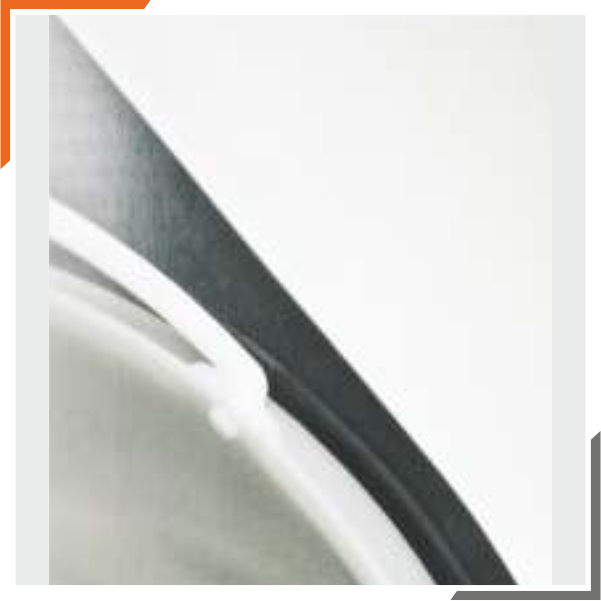 Auto Lid Bin with PVC Bucket – Zinc Plus