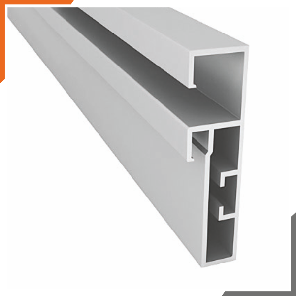 Aluminum Glass Profile 68mm with Handle – Zinc Plus