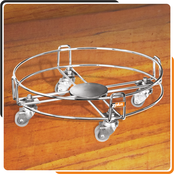 Cylinder Trolly – Zinc Plus