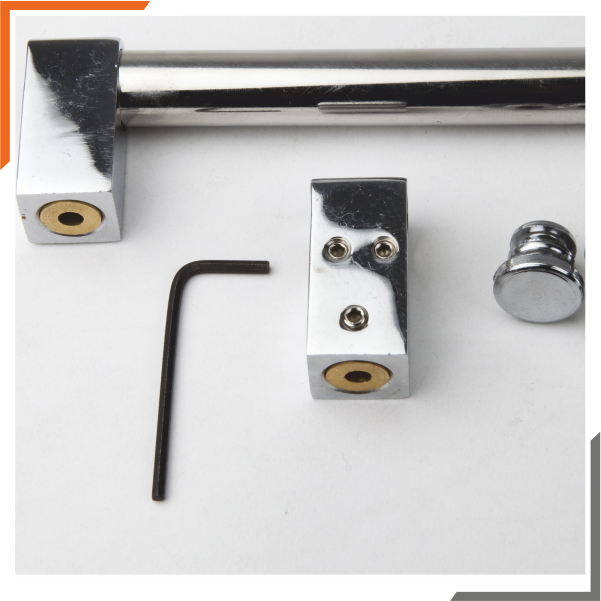 Pipe Holder with Connector – Zinc Plus