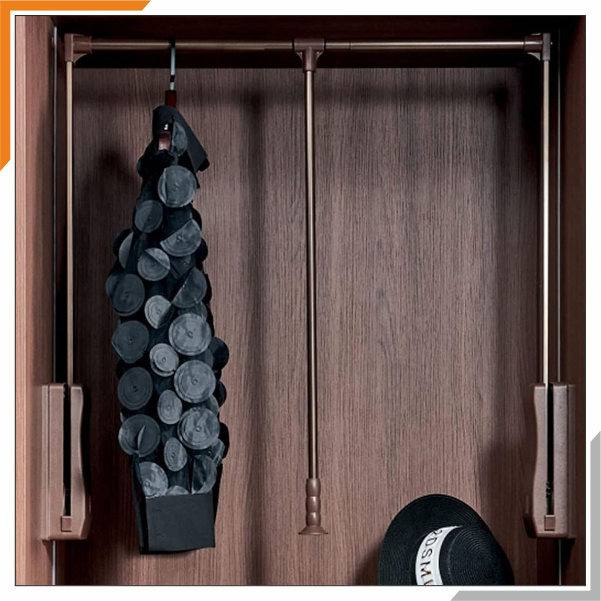 Soho Lift (Cloth Lift Adjustable) (Wardrobe Lifter) – Zinc Plus